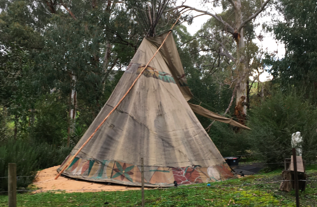 Tipi Maintenance by Amanda Pippos - Pozible