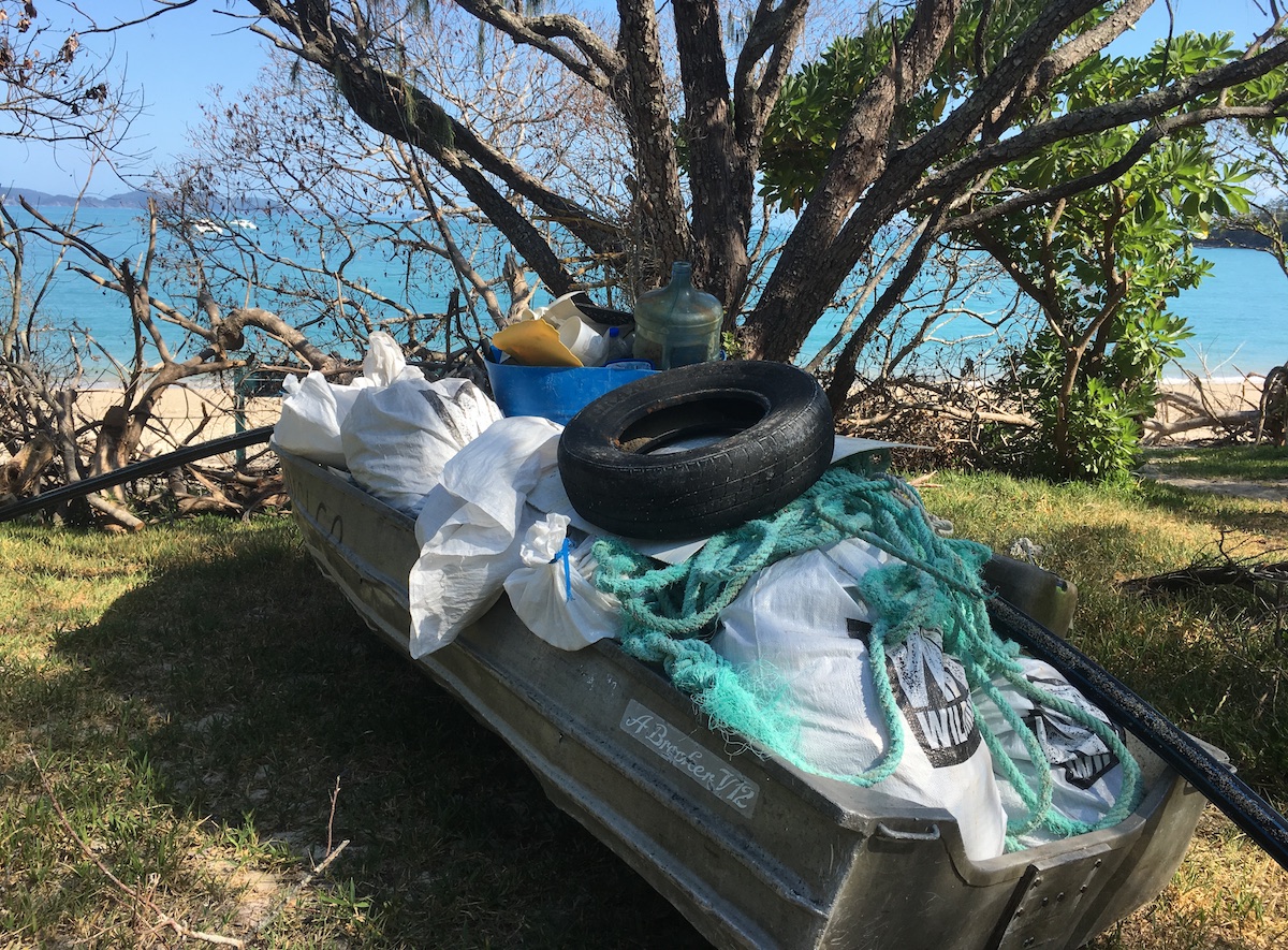 Great Barrier Reef plastic removal by Wild Mob - Pozible