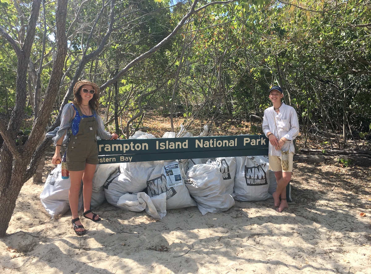 Great Barrier Reef plastic removal by Wild Mob - Pozible