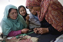 Refugees making Joey pouches by Clear Sky Foundation Ltd - Pozible
